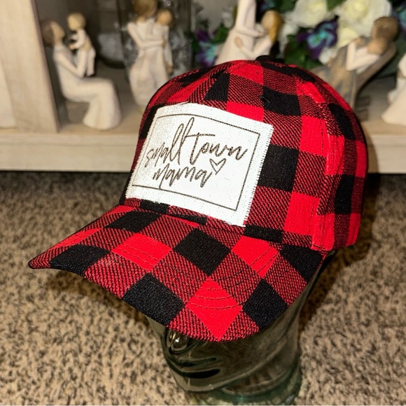 Miranda’s Crafty Creations | Accessories | Red Plaid Womens Hat Made By ...